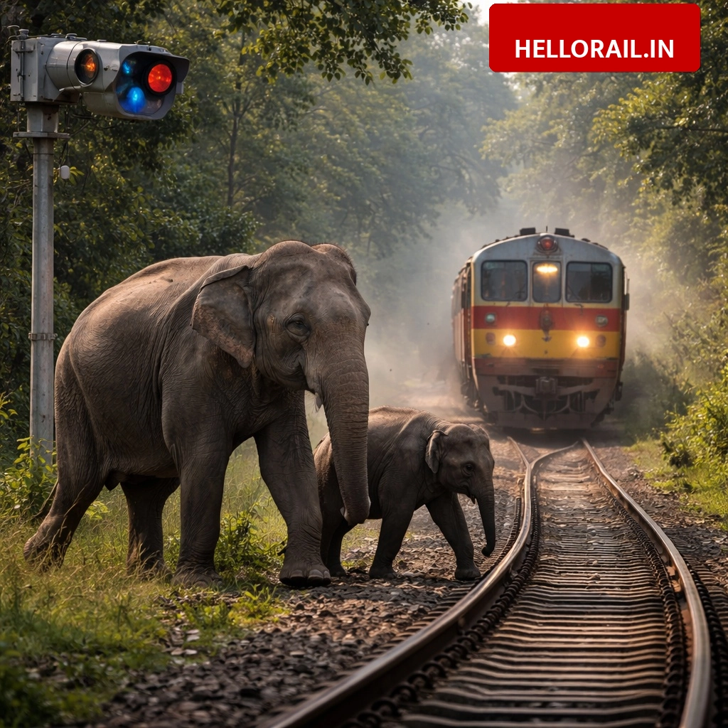 Elephant safety: Indian Railways to use AI and thermal cameras to ...